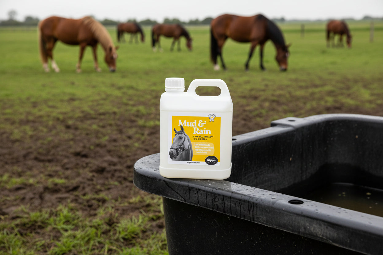 Mud & Rain - For Mud Fever in Horses, Rain Scald & Greasy Heel - Hippo ...