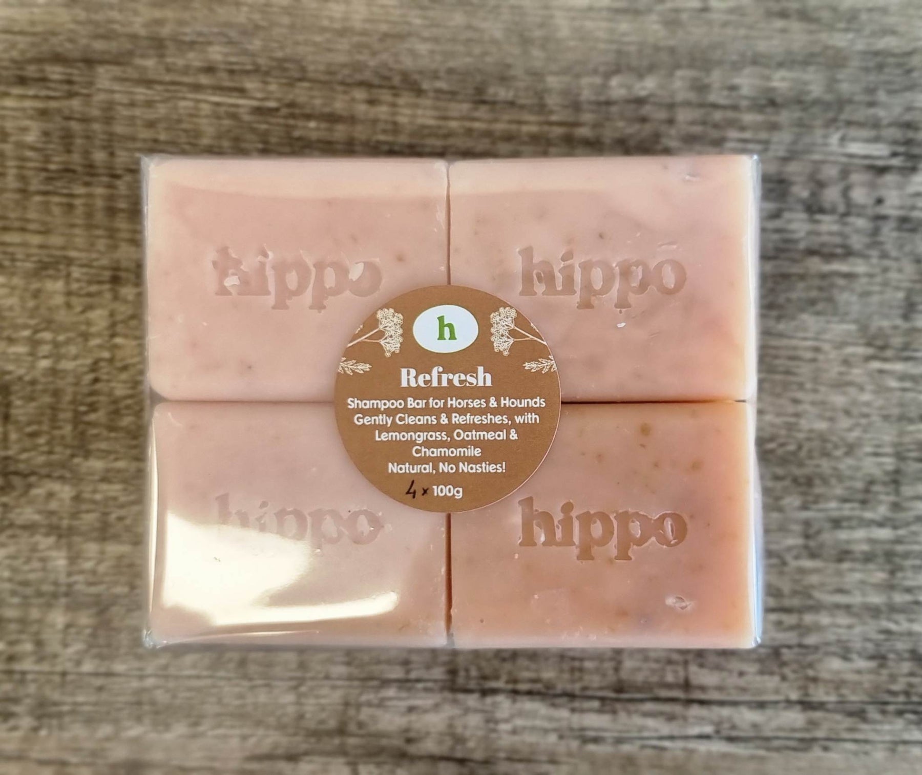 Refresh Shampoo Bar for Horses & Dogs 100g / 200g by Hippo Health