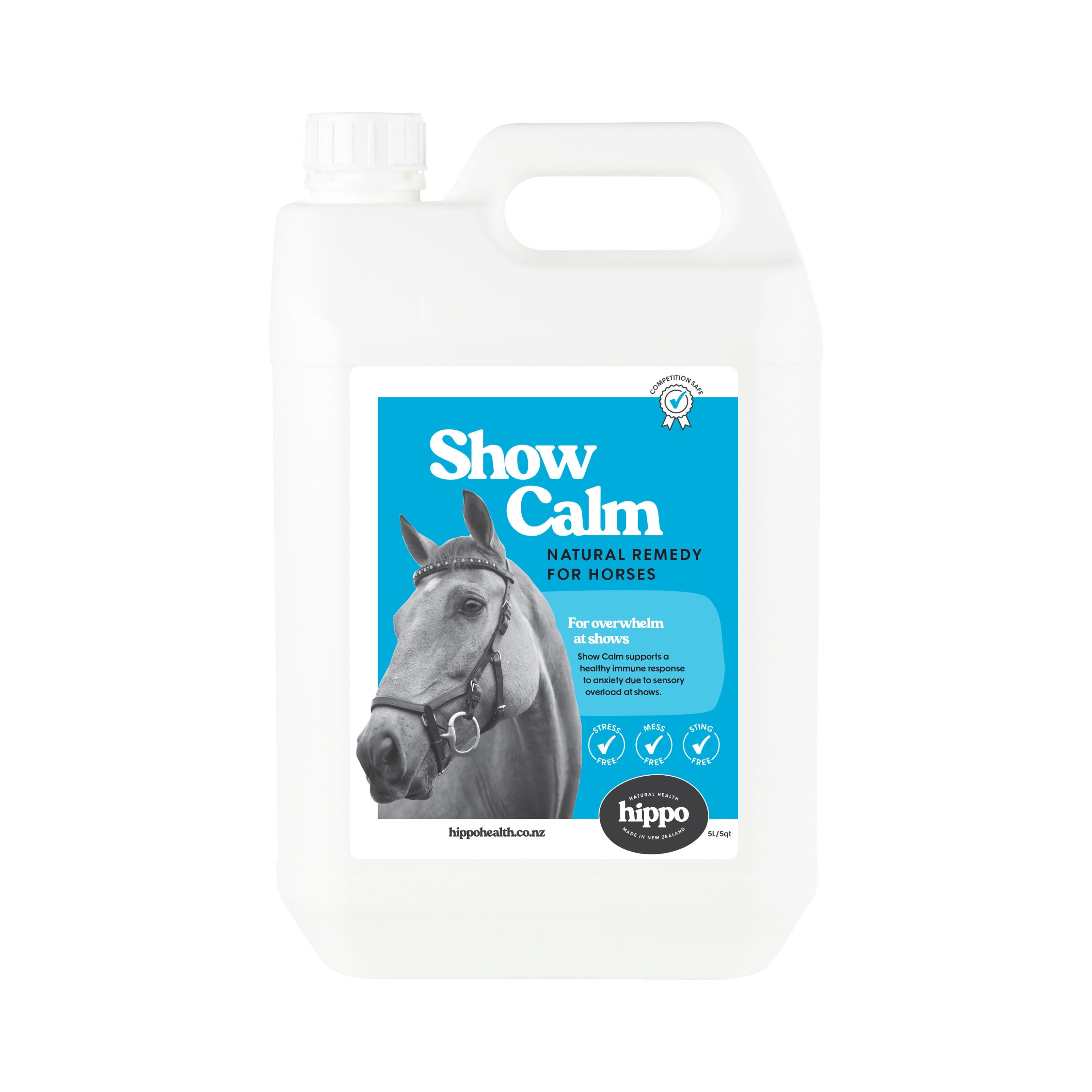 Show Calm | A natural calming remedy for horses who get overwhelmed by ...