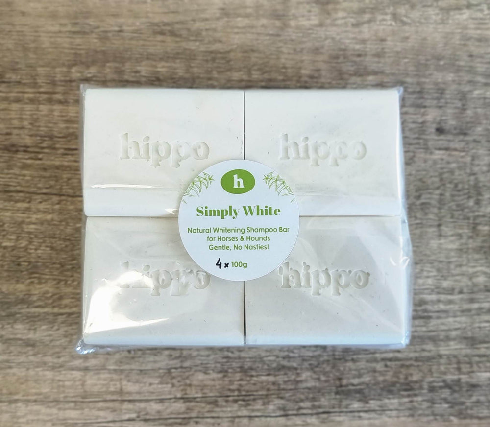 Simply White Shampoo Bar for Horses & Dogs 100g / 200g by Hippo Health