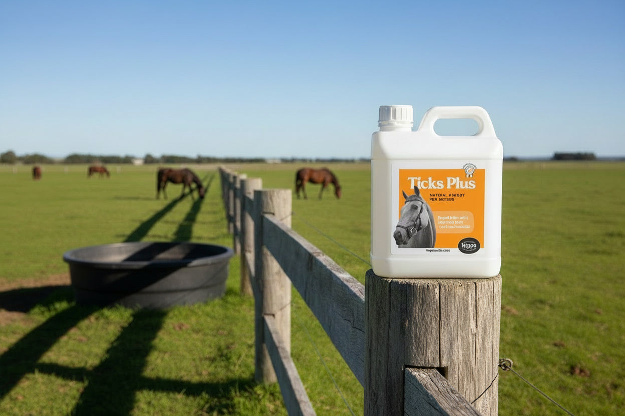 Ticks Plus Equine 90ml - 5L | Natural Oral Tick Repellent for Horses ...